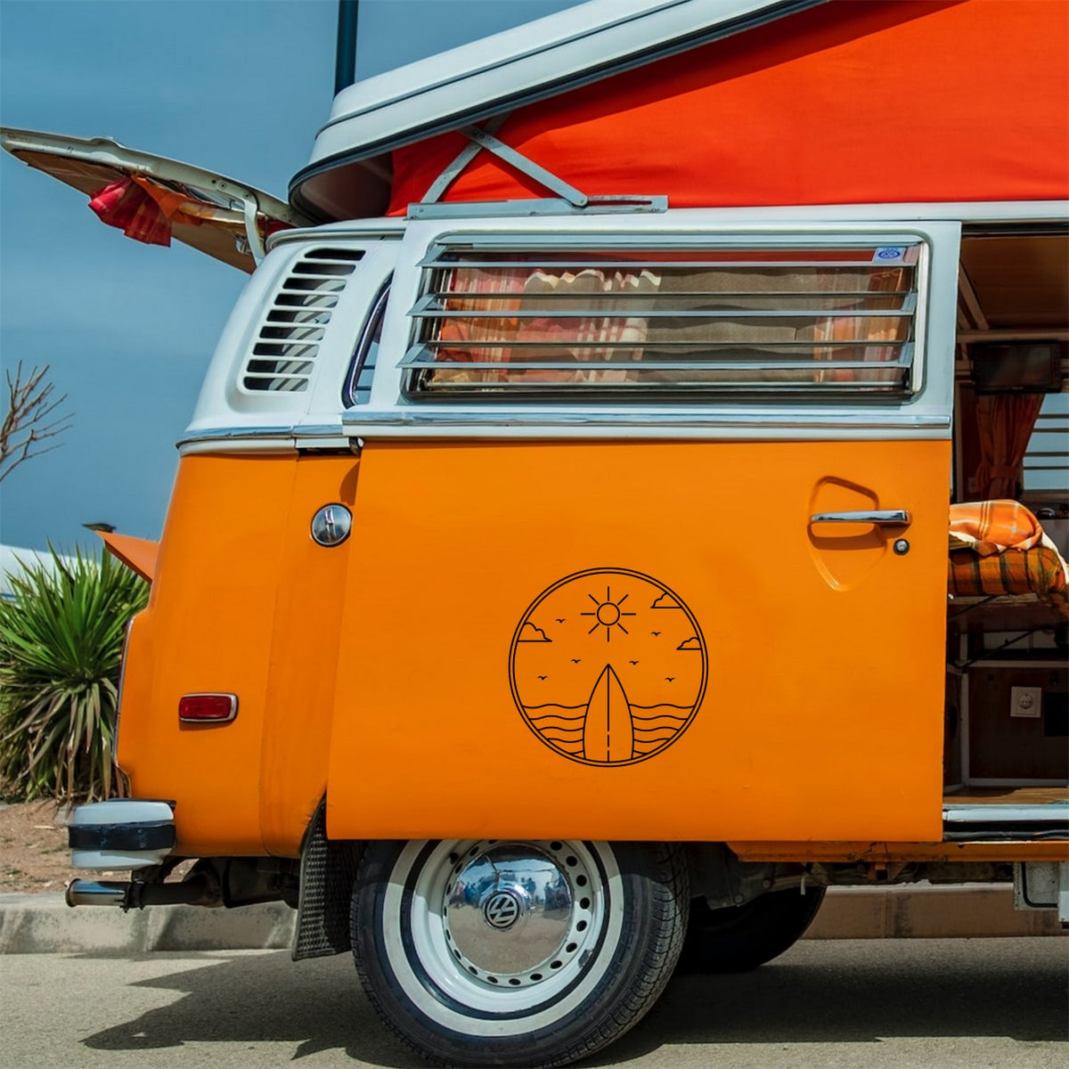 Surf Surfing Surfboard Sticker | Large Vinyl Decal – 38k Vinyl Graphics