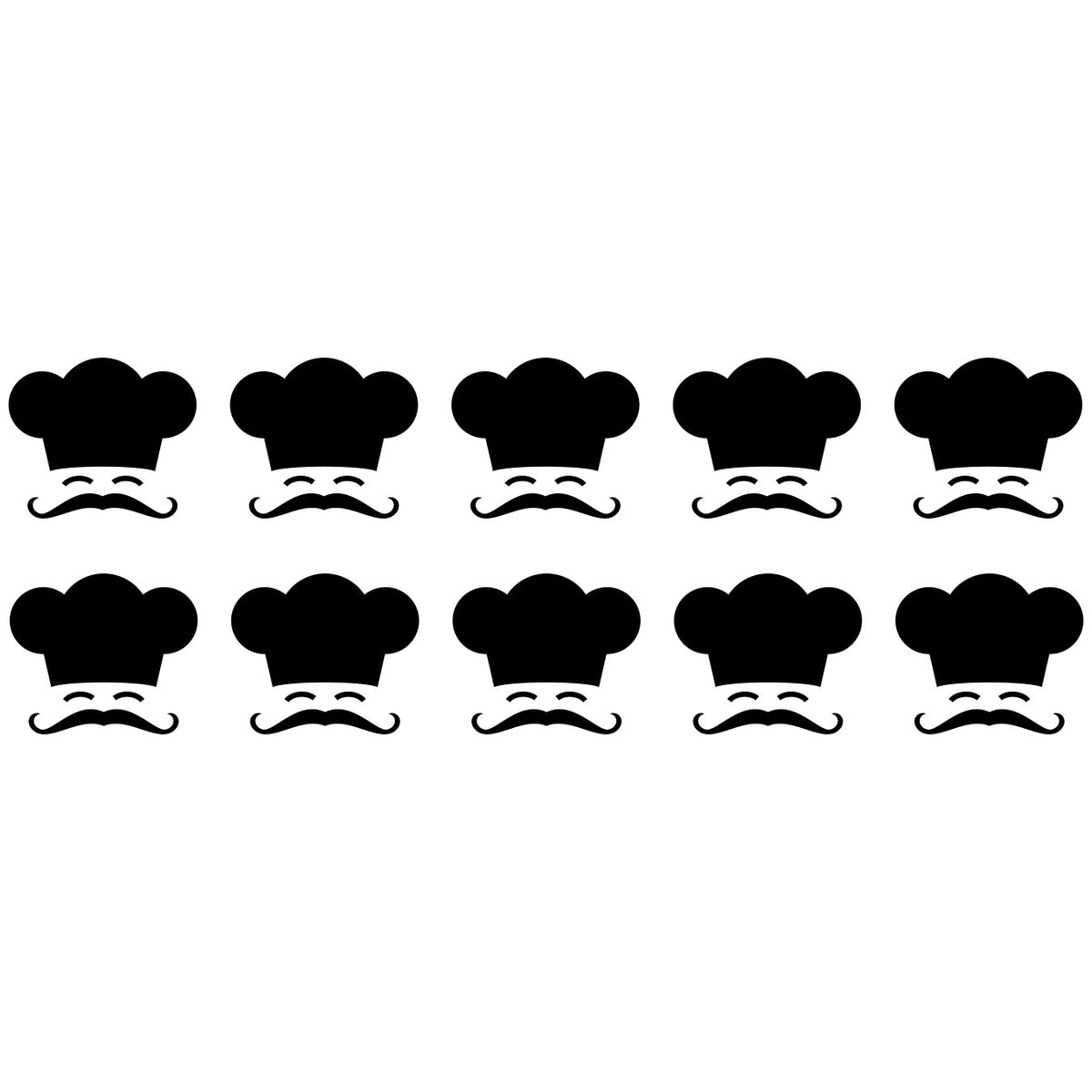 Chef Wall Tile Stickers | Kitchen Decals – 38k Vinyl Graphics