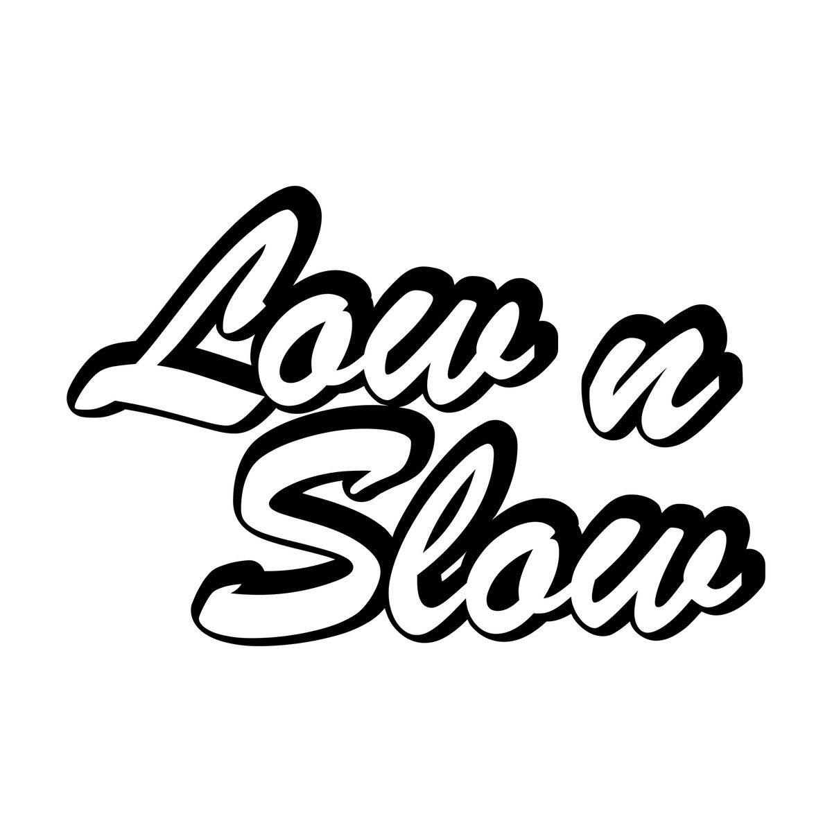 Low and Slow Car Sticker | 38k Vinyl Graphics